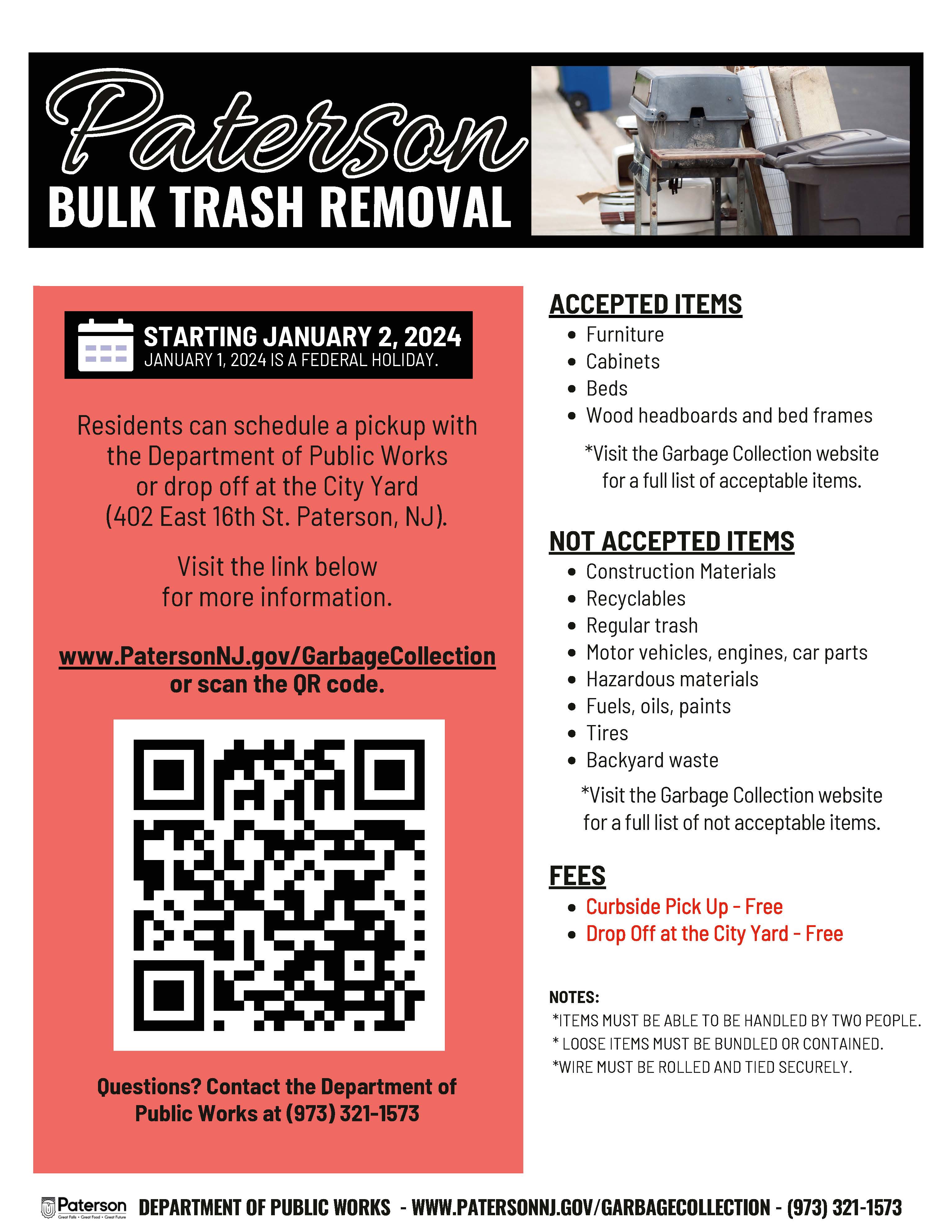 Garbage Collection / Paterson, New Jersey